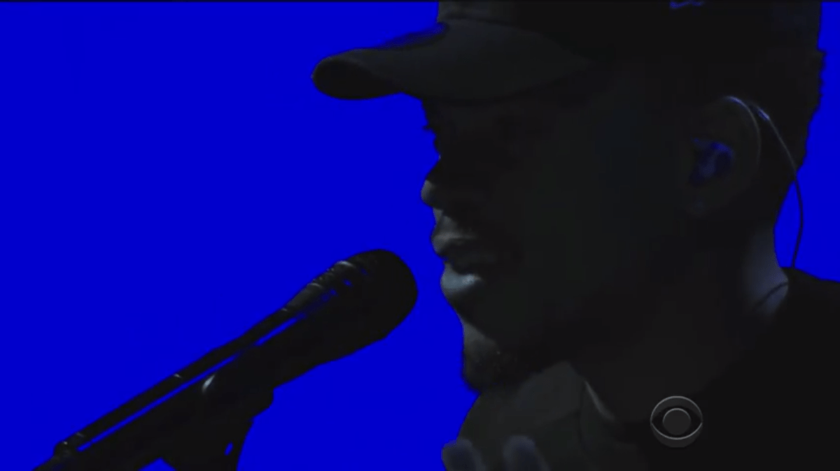 Chance debuts BEAUTIFUL new song on Late Night with Stephen Colbert ...